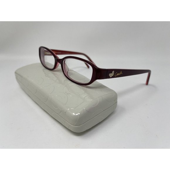 Coach | Accessories | Coach Eyeglasses Davina 235 Burgundy 48 5 135 ...